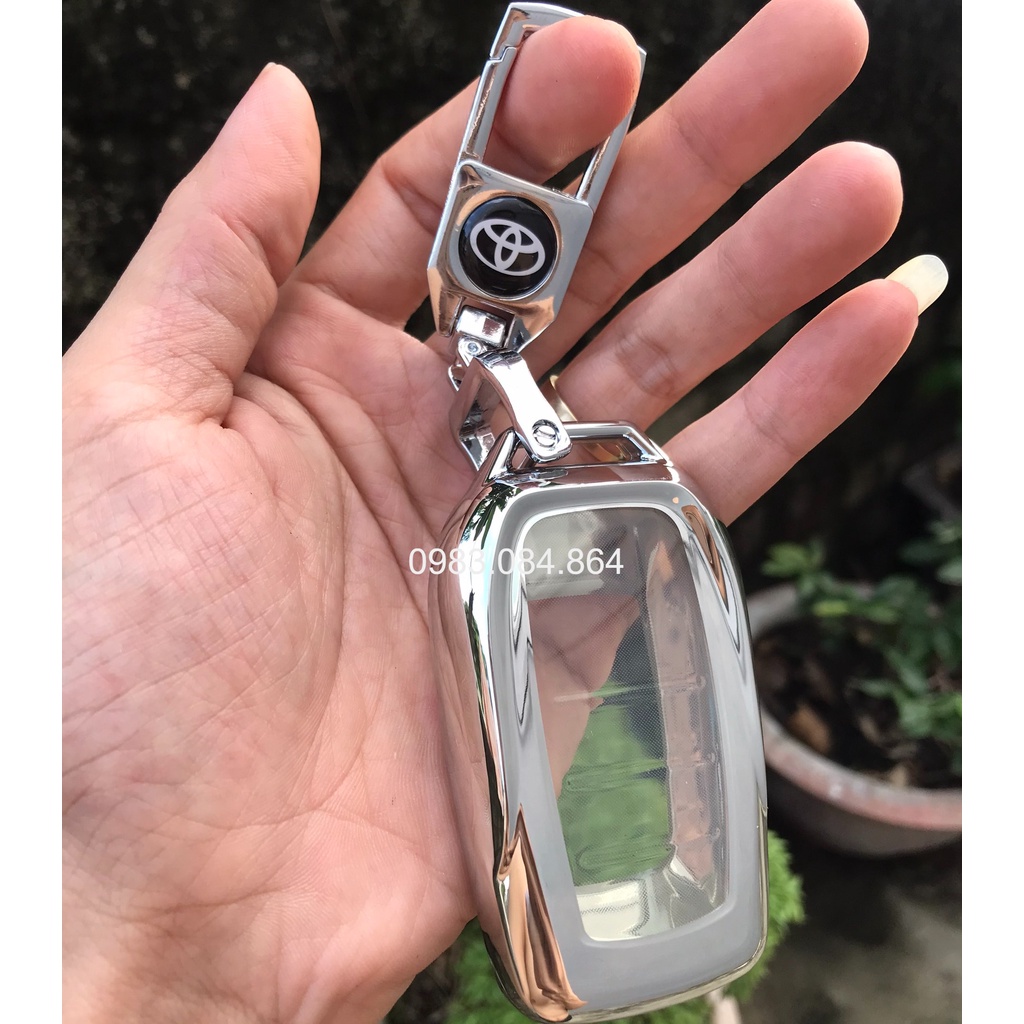 Toyota Fortuner 2021 Premium Key Case - HiLux TPU Chrome Plated ...