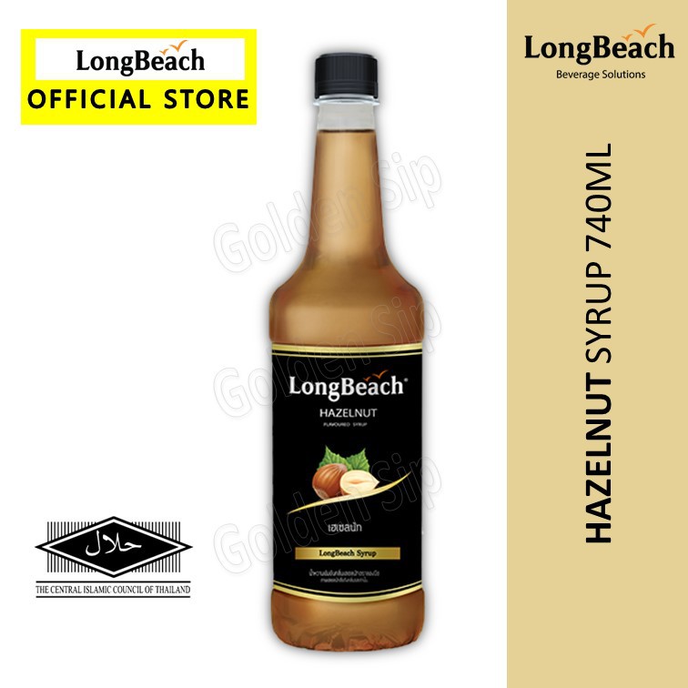 Long Beach Syrup Hazelnut (Coffee Syrup) 740ml (READY STOCKS) | Shopee ...
