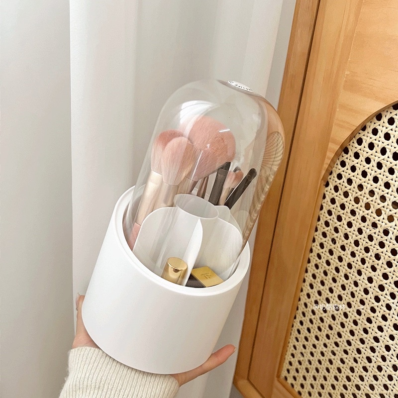 Rotatable makeup storage cylinder | Shopee Malaysia