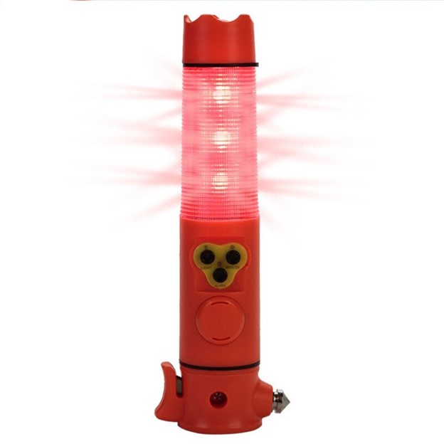 ⭐ ROAD TRAFFIC SAFETY FLASHLIGHT 6 IN 1 | Shopee Malaysia