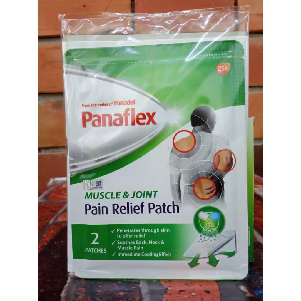 Panadol PanaFlex Pain Relief Patch 2 pcs / Pack (Muscle & Join Pain ...
