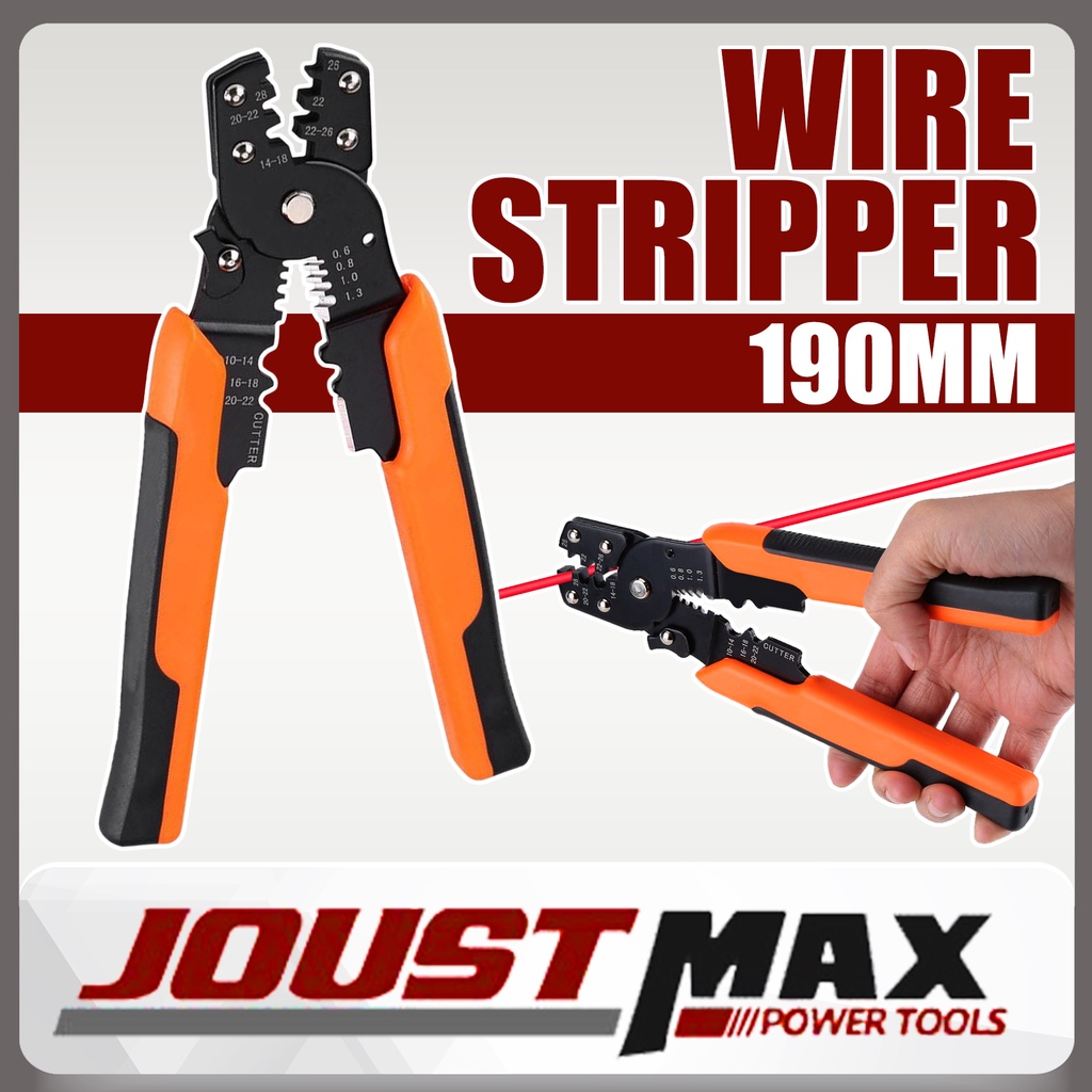 7" MULTI-FUNCTIONAL WIRE STRIPPER CRIMPING PLIER PLIERS CUTTER WAYAR ...