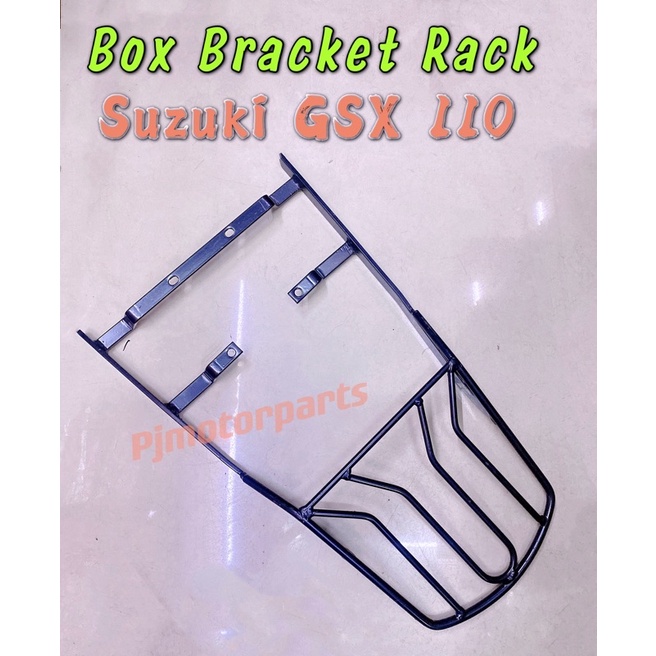 Suzuki GXS110 GXS 110 - Rear Box Bracket Rack Kaki Tapak Box Bracket ...