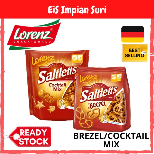 (Ready Stock!!) Lorenz Saltletts Brezel/Mini Bagel/Cocktail Mix with ...