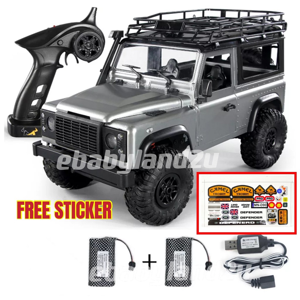 RC MN98 1:12 Scale MN99-S RC Car 2.4G 4WD MN99S MN99-S RC Rock Crawler D90 Defender Remote ...