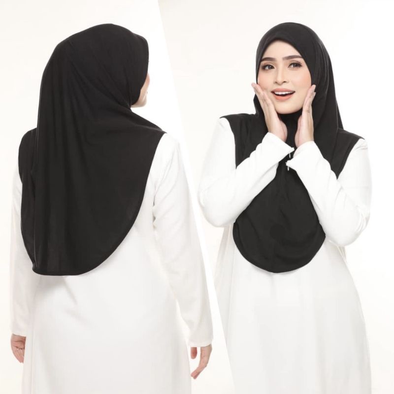 Tudung Sarung Cotton Jersey | Shopee Malaysia