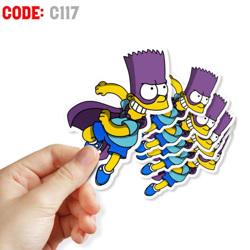 C6 - Sticker Waterproof Cartoon Anime ( Simpsons ) | Shopee Malaysia