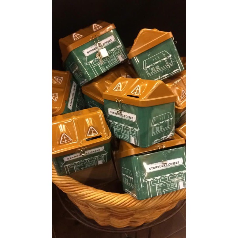 Starbucks Coin Bank (Metal) | Shopee Malaysia