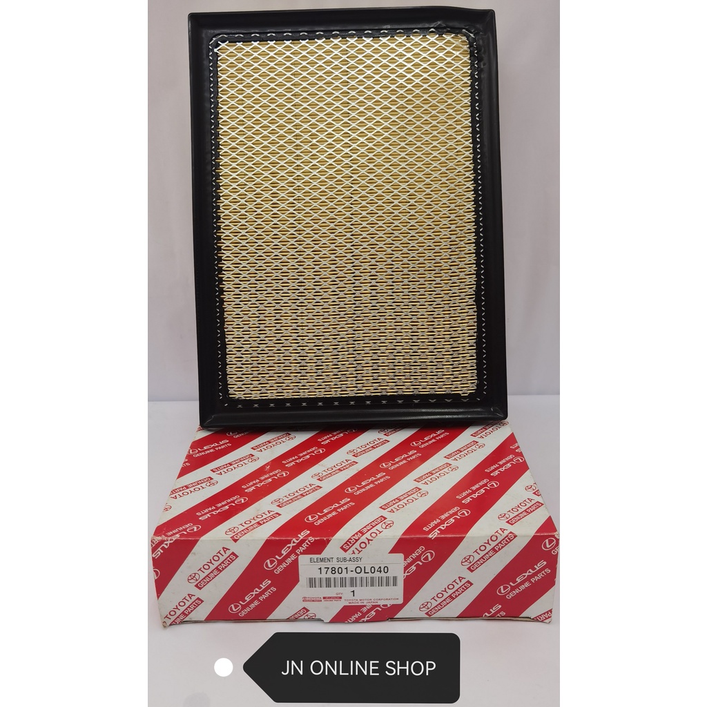 Air Filter (Toyota Oem) for Toyota Hilux Revo GUN125 GUN126 Fortuner ...