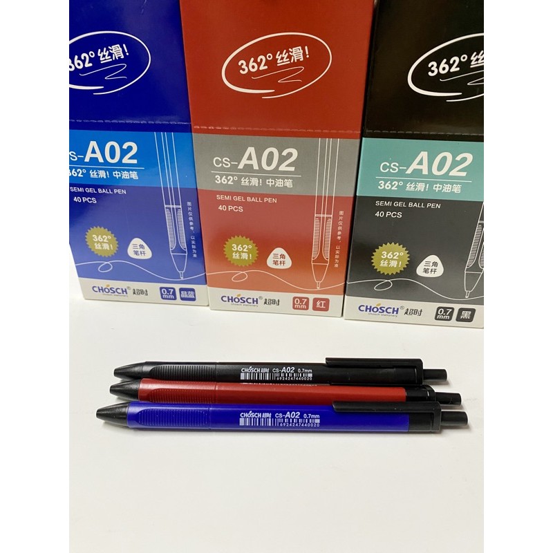 CS A02 Semi Gel Ball Pen - 0.7 mm (1pcs) | Shopee Malaysia