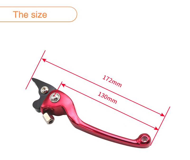 ZSDTRP 1Pc Universal Motorcycle Aluminum ASV Brake Lever Handlebar ...