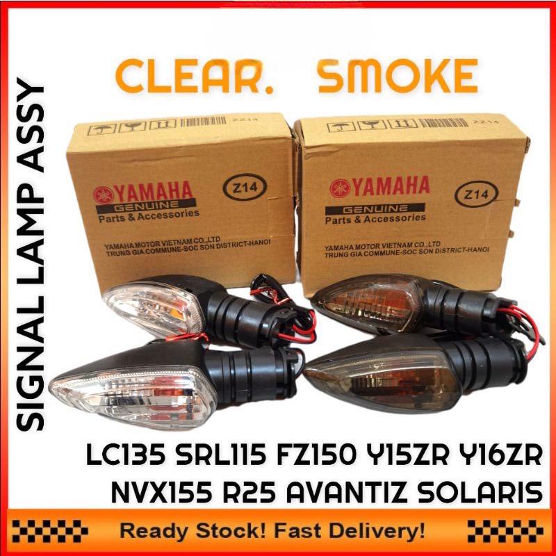 Rear Signal Set (smoke Tinted Clear ) YAMAHA Y15 V1 V2 / FZ150 / NVX155 ...