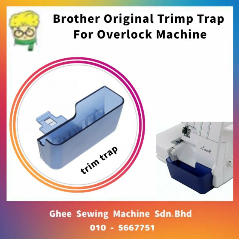😊Ready Stock😊 Brother Original Trimp Trap For Overlock Machine | Shopee ...