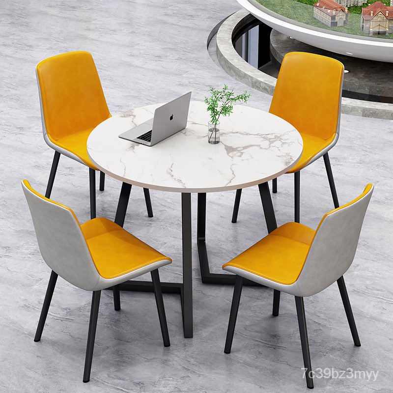 Simple Modern Leisure Reception Nordic Negotiation Table and Chair ...