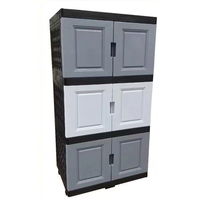 J100 3 Tiers Plastic Cabinet/ Rak Plastic / Rak Buku/ File Cabinet ...