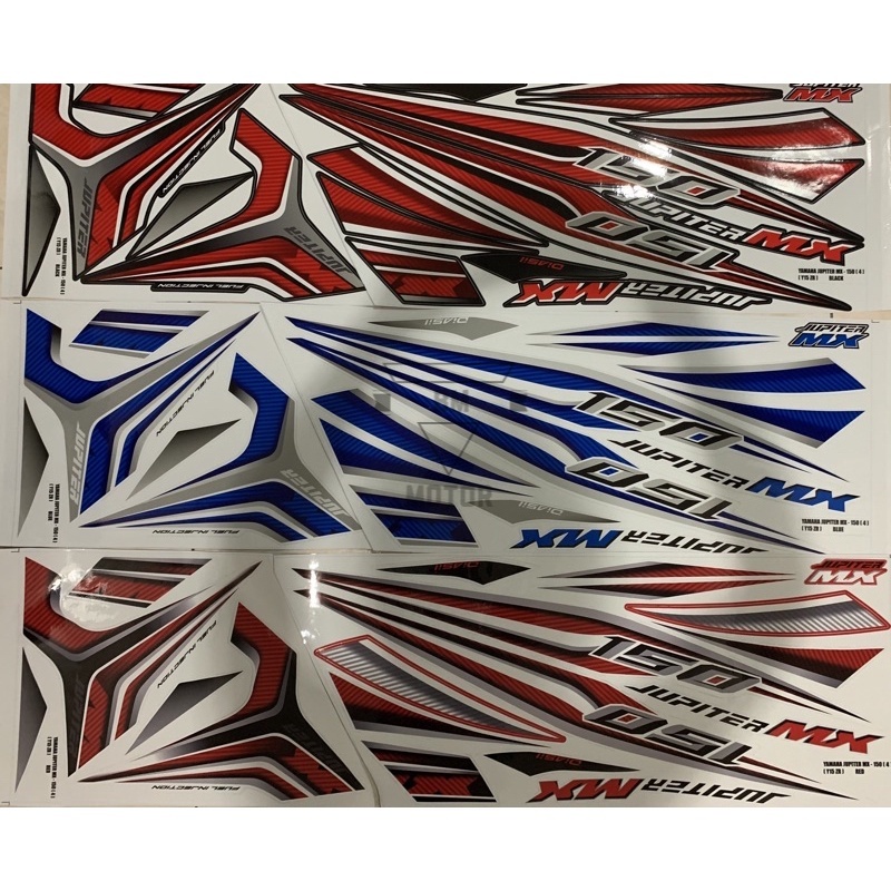 Yamaha y15zr Jupiter mx 150 jupiter mx150 body sticker (4) (ready stock ...