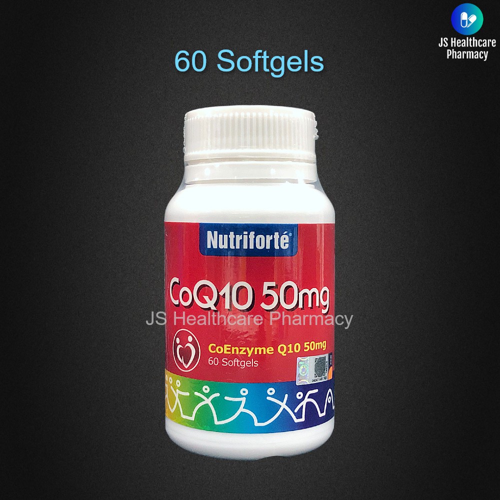Nutriforte CoQ10 50mg - 60 softgels | Shopee Malaysia