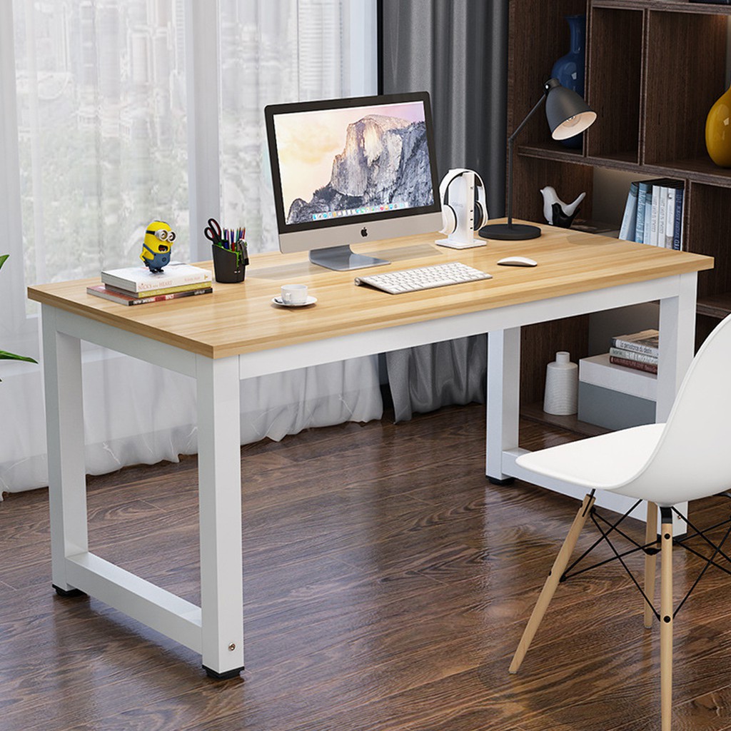 Office Table Home Office Computer Desk PC Laptop Table Storage Big ...