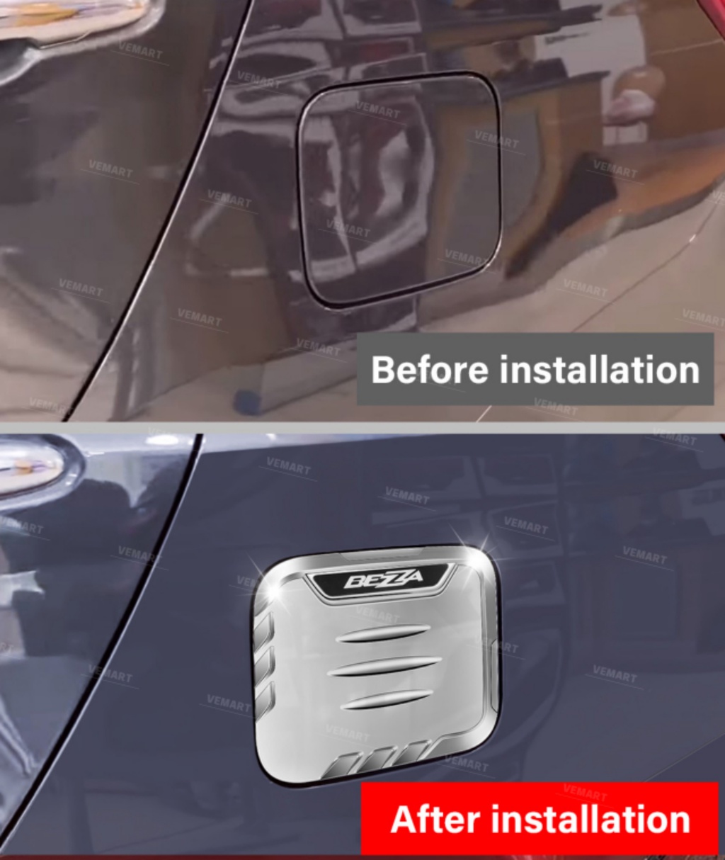 Vemart perodua bezza fuel cap trim cover garnish accessories sportivo ...