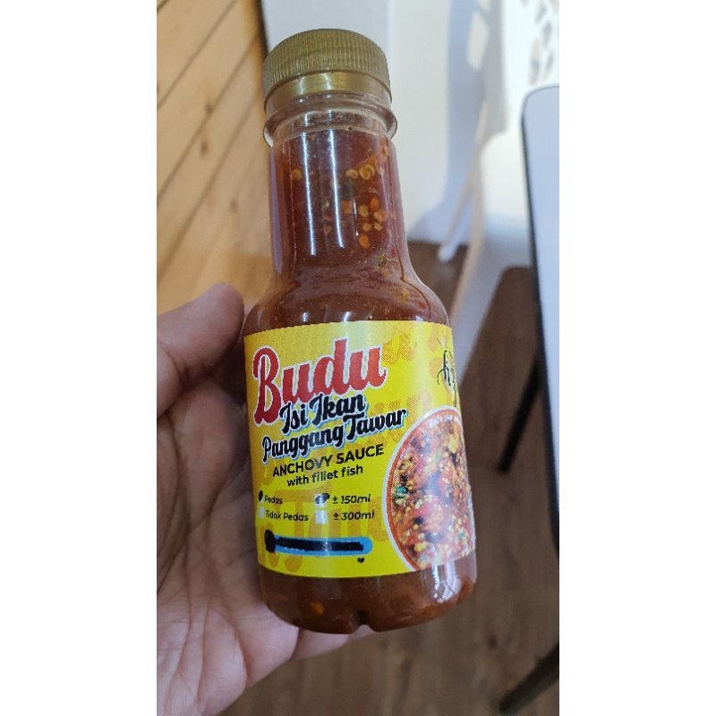Budu Isi Ikan Panggang Tawar 150ml Original Kelantan Rasa Pedas Sedap ...