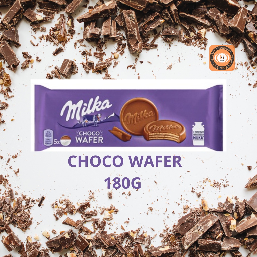 Milka Choco Wafer / White Wafer 180g | Shopee Malaysia