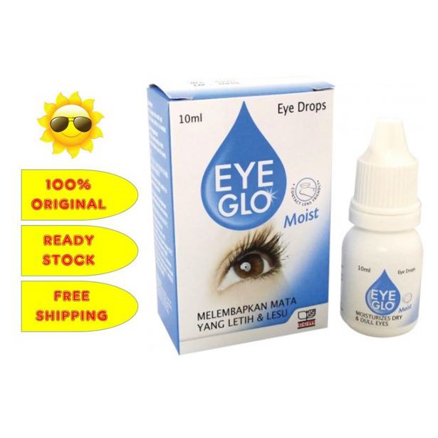 Eye Glo Moist Eye Drops 10ml | Shopee Malaysia