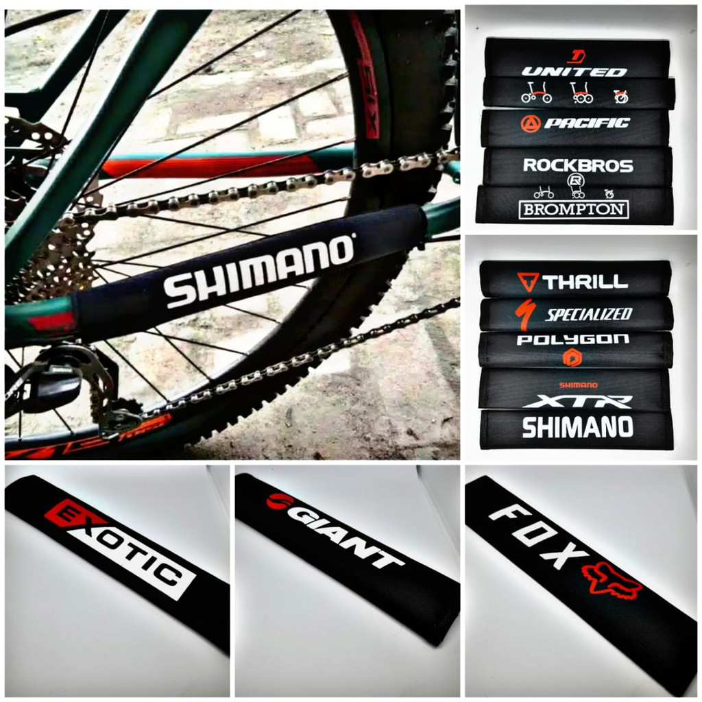 Bicycle Chain Frame protector / Bicycle Frame Chain protector. | Shopee ...