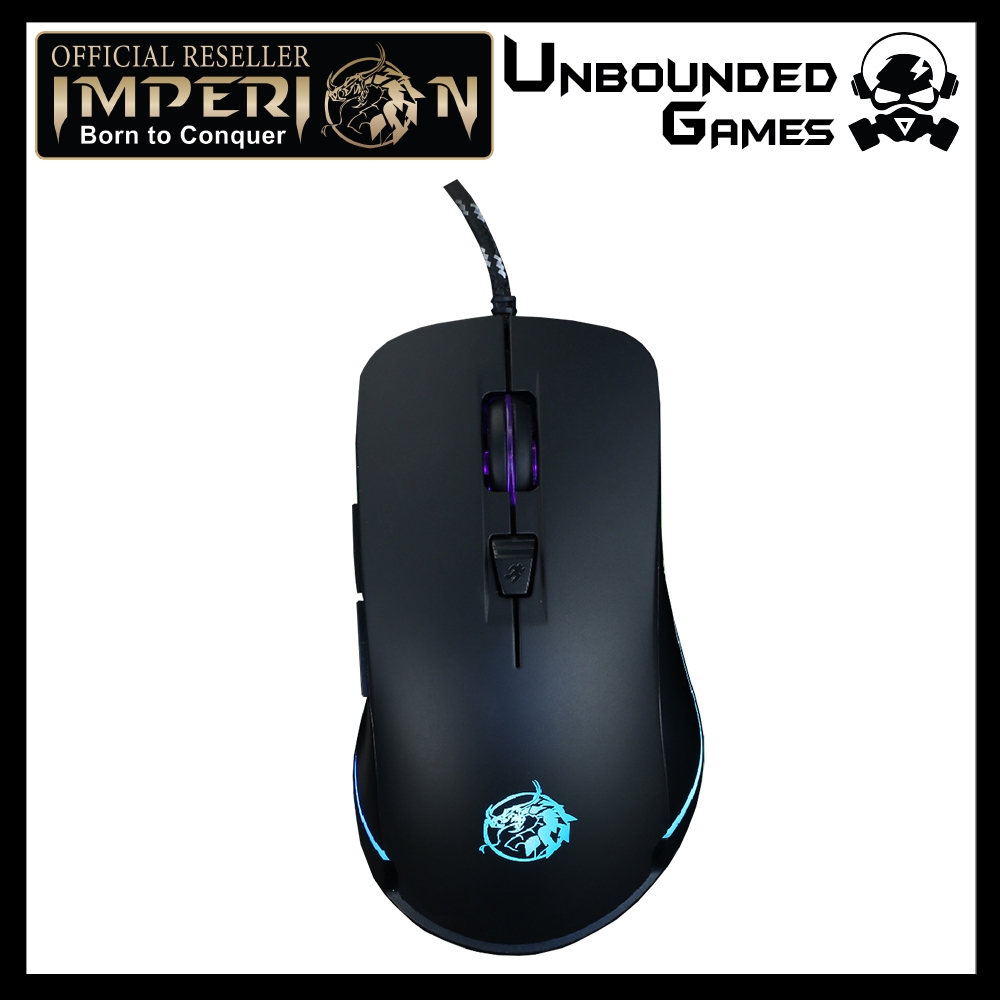 Imperion RGB Gaming Mouse Crossbow M420 - 6 RGB Colors , 6400DPI ...
