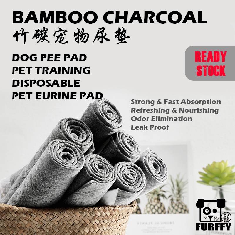 Furffy Premium Charcoal / Thick Wee pad Training Pad (odor control ...