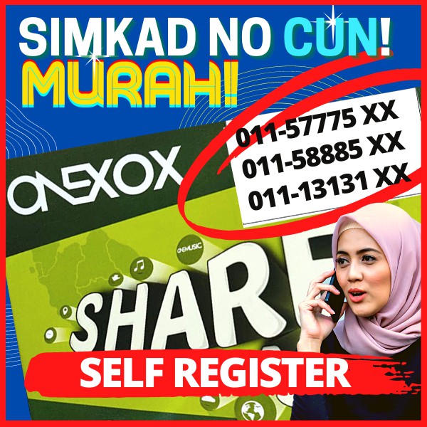 [B4] 🔥 Simkad Nombor Cantik 🔥 VIP Number ONEXOX - SIM XOX MURAH ...