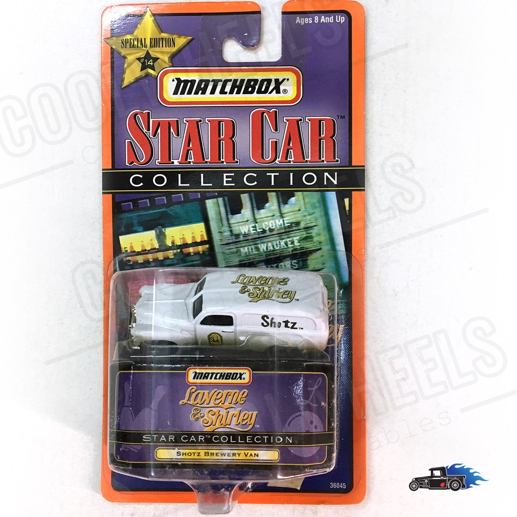 Matchbox 1998 Star Car Collection Shotz Brewery Van - Laverne & Shirley ...