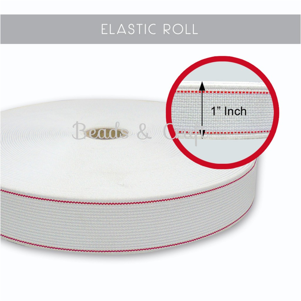 1" Getah Kain Gred AAA/ Elastic Band Grede AAA | Shopee Malaysia