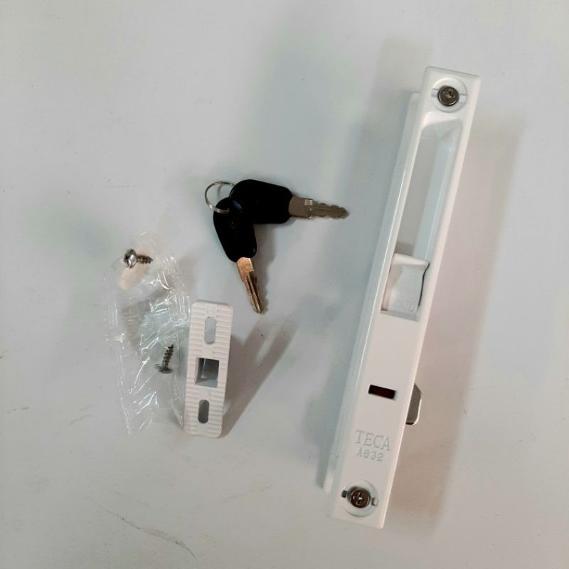 Sliding door lock A6 25mm/32mm/35mm TECA/kunci gelongsor pintu ...