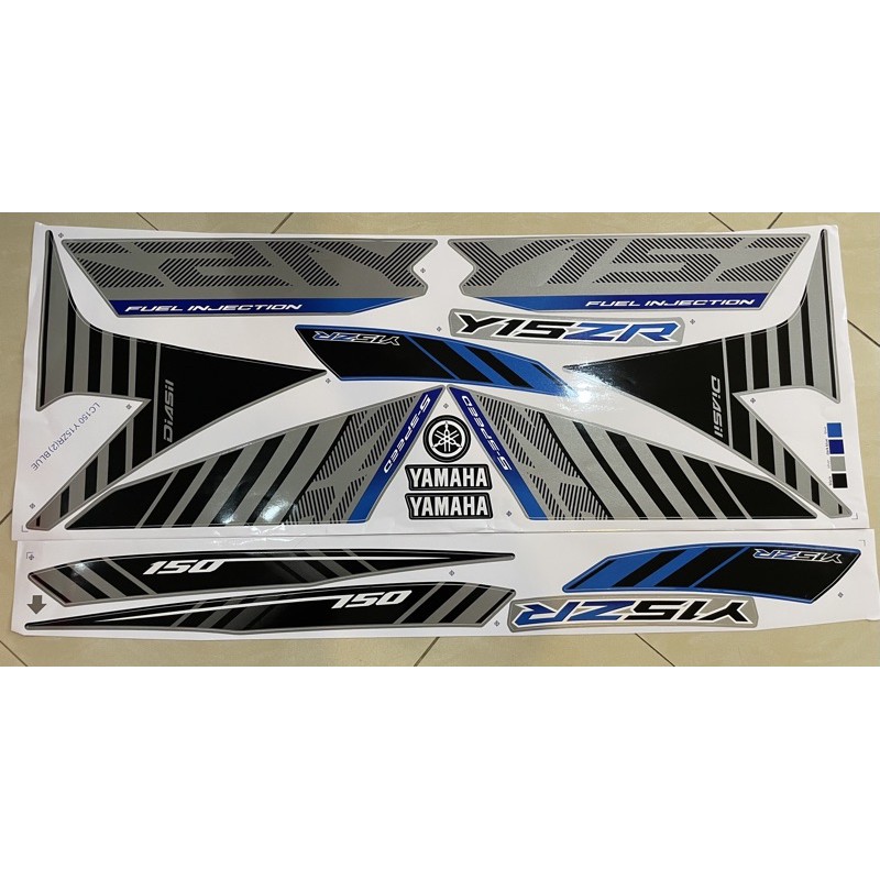 Y15ZR Y15 (2) FIRST MODEL KELUARAN EDISI PERTAMA BODY COVER STICKER STRIPE | Shopee Malaysia