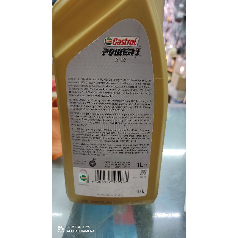💯 ORIGINAL CASTROL RACING OIL R40 SAE40 MADE IN JAPAN | Shopee Malaysia