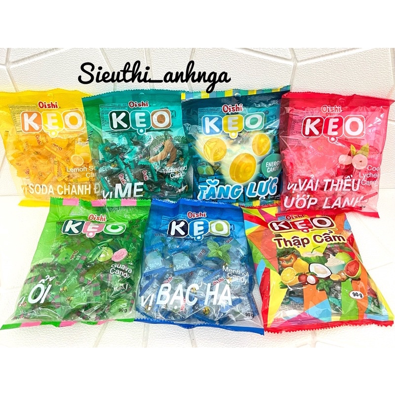 Oishi Candy Many Flavors 85g Pack | Shopee Malaysia
