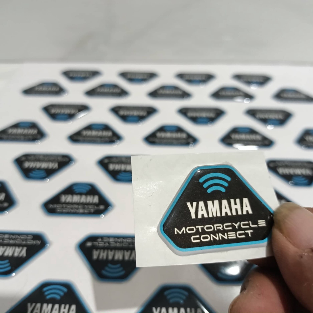 YAMAHA MOTORCYCLE CONNECT Y-CONNECT NMAX XMAX LEXI AEROX FREEGO EMBLEM ...