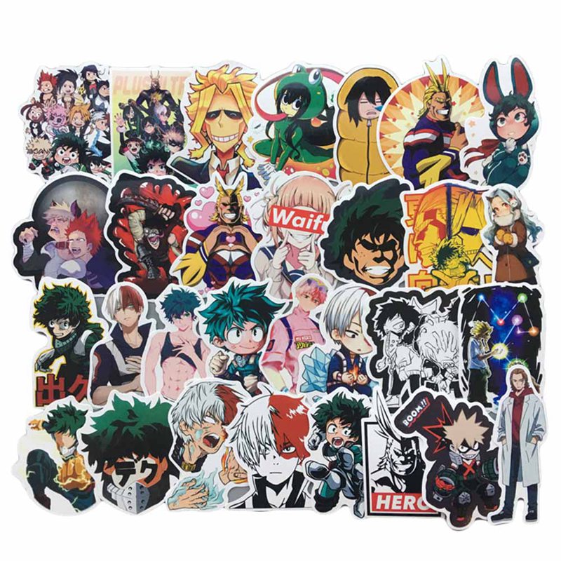 73sheets Boku No Hero Academia My Hero Academia Stickers Collectibles ...