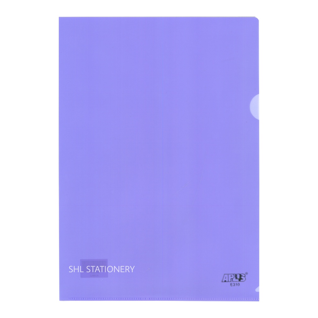 APLUS PVC A4 Colour L Shape Holder / Semi Transparency Document Holder File E310 | Shopee Malaysia