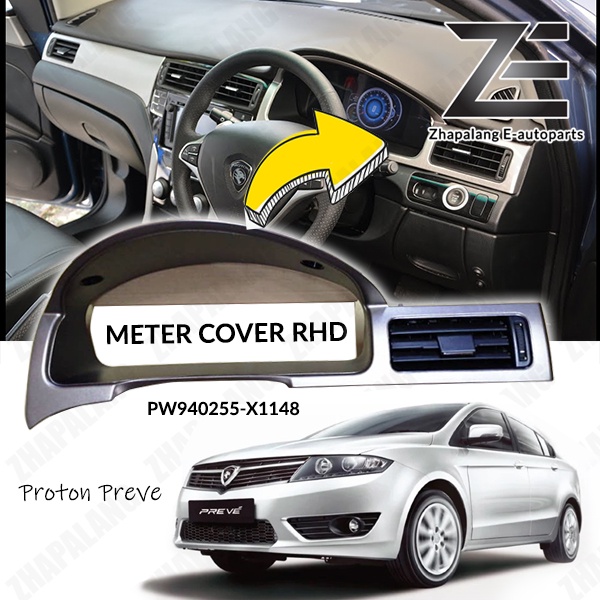 Original Proton Preve Meter Combi RHD w/ Cover Assy Air Cond Vent Panel ...