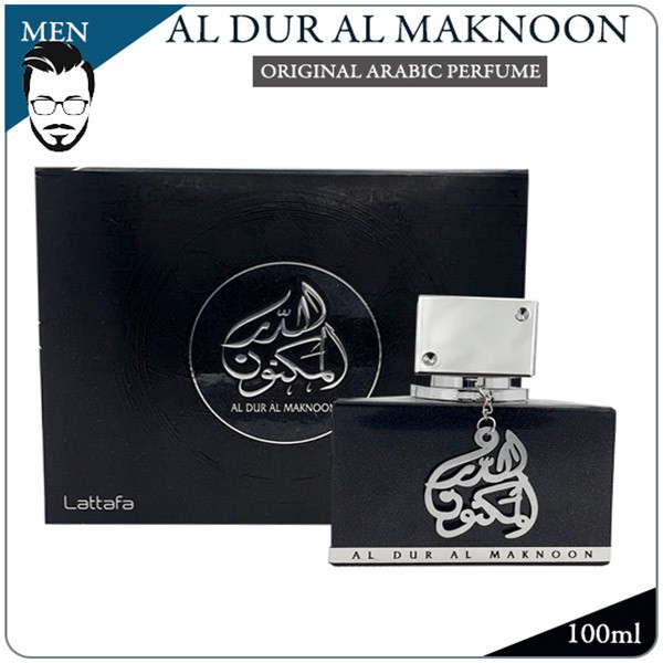 AL DUR AL MAKNOON- ARABIC PERFUME EDP BY LATTAFA DUBAI FRAGRANCE FOR MEN FRUITY SCENT READY ...
