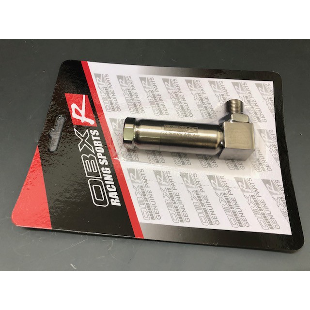 OBX Racing O2 MINI Catalytic Converter 90 Degree Exhaust Oxygen Sensor ...