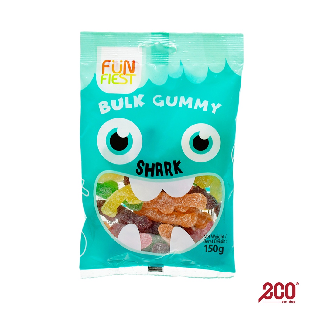 Fun Fiest Bulk Gummy Candy (Shark) 150g - AD-L001-T04-04 - AD-L001-T04 ...