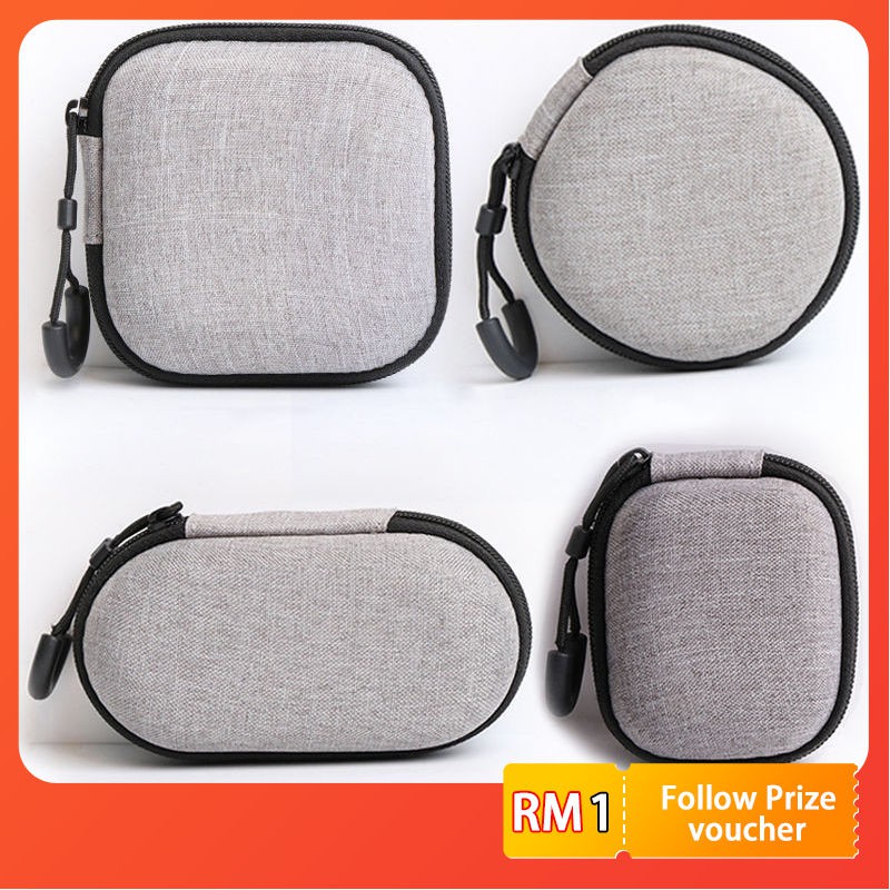 Cable Pouch EVA Cable Organizer Bag Earphone Earbuds Charger Mini ...