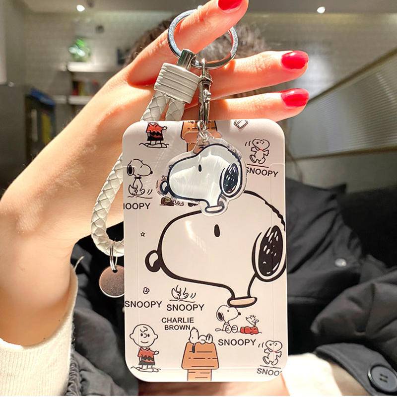 Snoopy Card Holder Work Card Holder Student Campus Meal Card Holder ...