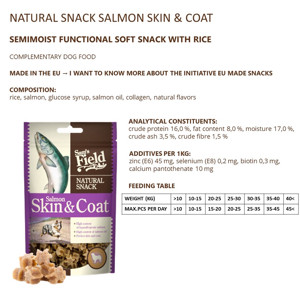 Sam's Field Natural Dog Snack (200g) | Shopee Malaysia