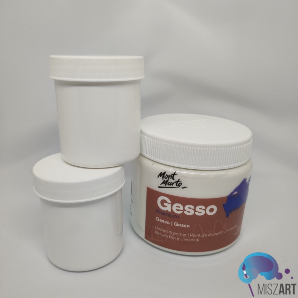 Mont Marte Gesso sample 100ml / 500ml Acrylic & oil painting use | Shopee Malaysia