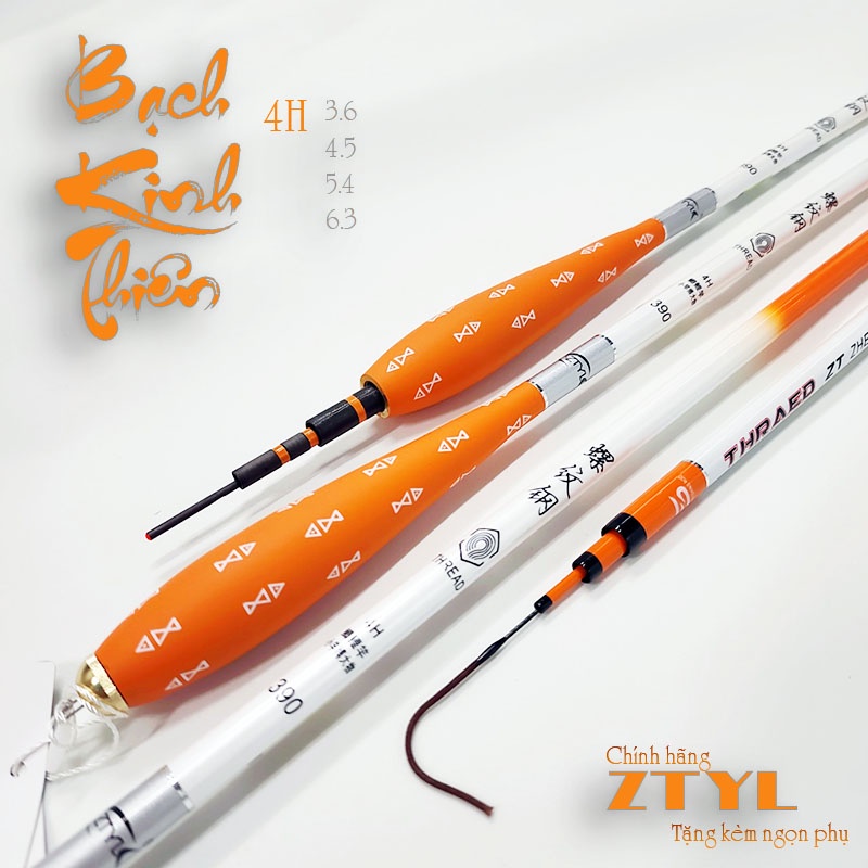 Bach Kinh Thien 4H domestic mid-high-end fishing rod with Xpipal carbon ...