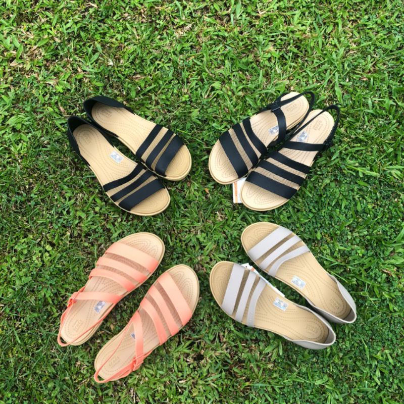 Crocs Tulum Sandal Women Original | Shopee Malaysia