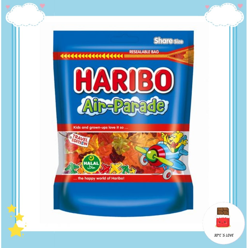 HARIBO GUMMY CANDY AIR PARADE 300G | Shopee Malaysia